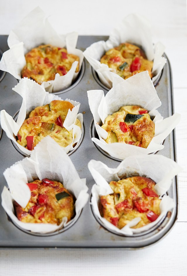 Crustless Mini Vegetable Quiches – Fork and Pixel